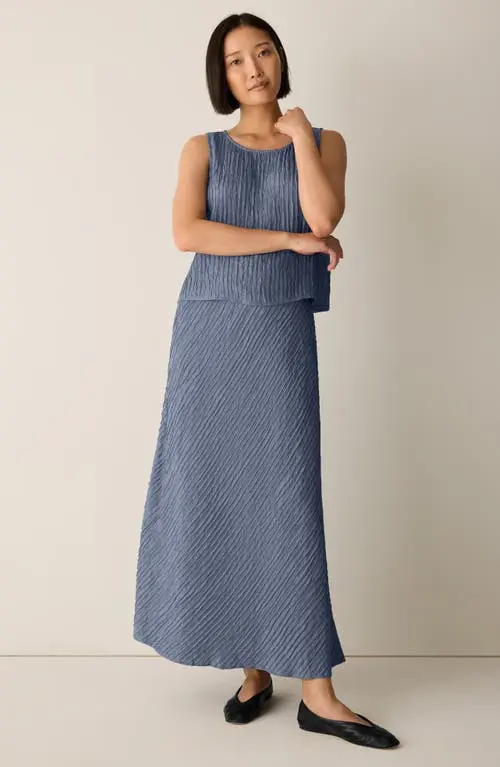 Eileen Fisher Stretch Silk Shell Top