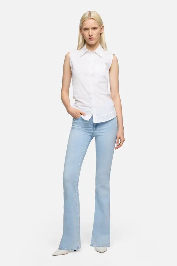7 For All Mankind Leggy Bootcut Jeans