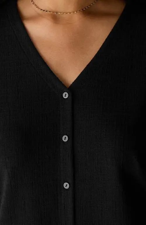 Eileen Fisher V-neck Button-front Cardigan