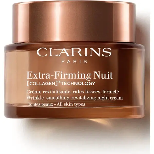 Clarins Extra-firming Night Refillable Moisturizer With Collagen Polypeptide & Niacinamide - Regular