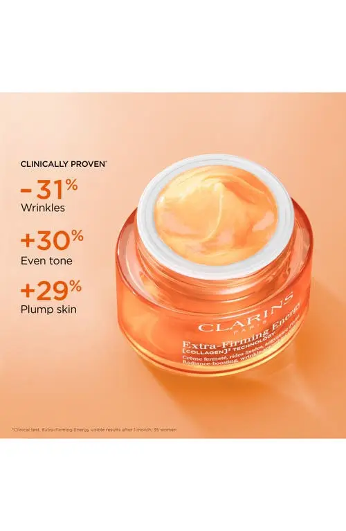 Clarins Extra-firming Energy Refillable Moisturizer With Collagen Polypeptide And Niacinamide - Regular