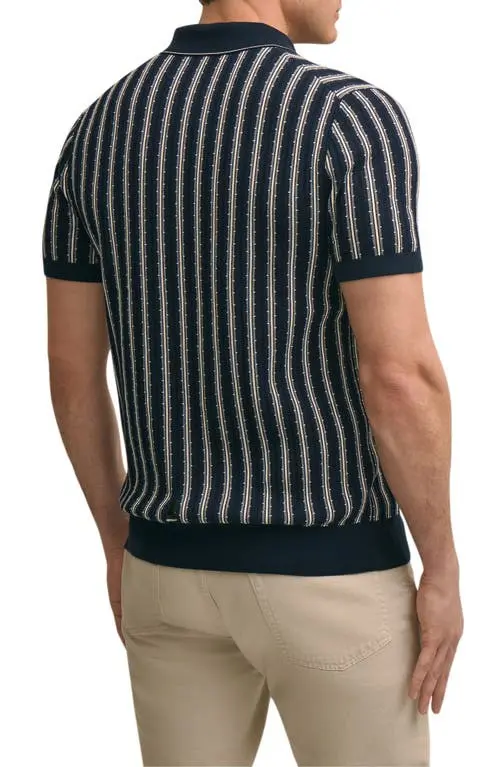 Brooks Brothers Vertical Mini Stripe Johny Collar Polo