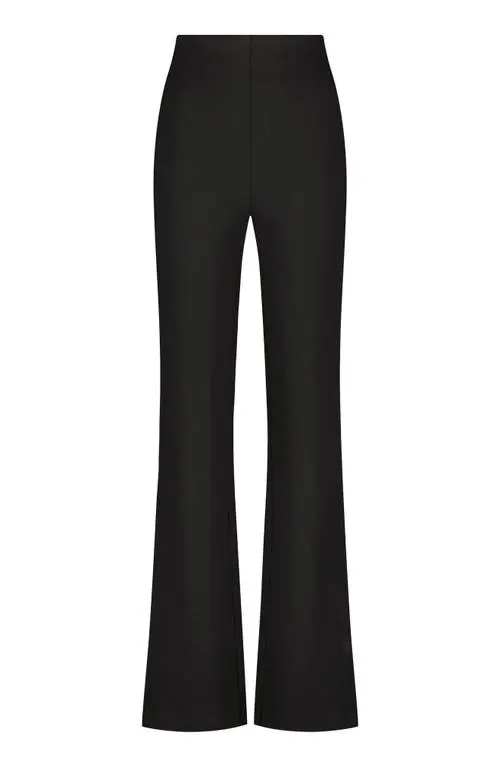 MARCELLA Pearson Slit Flare Leg Pants