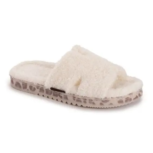 MUK LUKS Cecilia Slide Slipper - Ivory