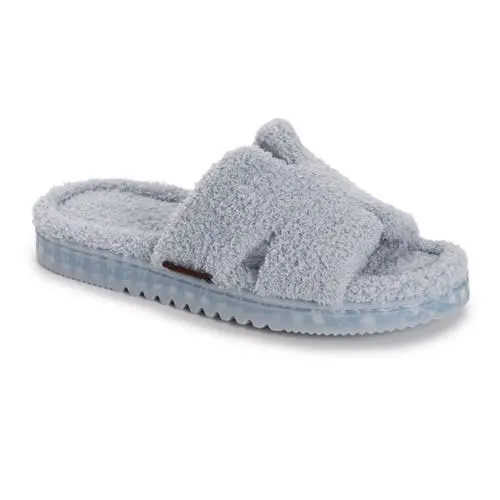 MUK LUKS Cecilia Slide Slipper - Light Blue