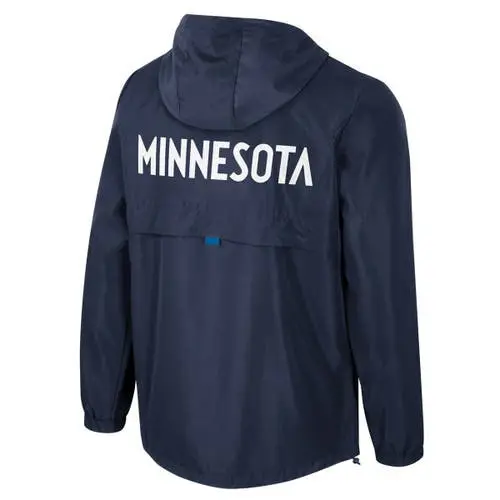 STADIUM ESSENTIALS Minnesota Timberwolves Quarter-zip Hoodie Jacket
