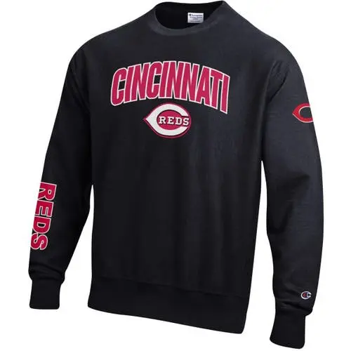 Champion Cincinnati Reds Reverse Weave Chenille Sweatshirt