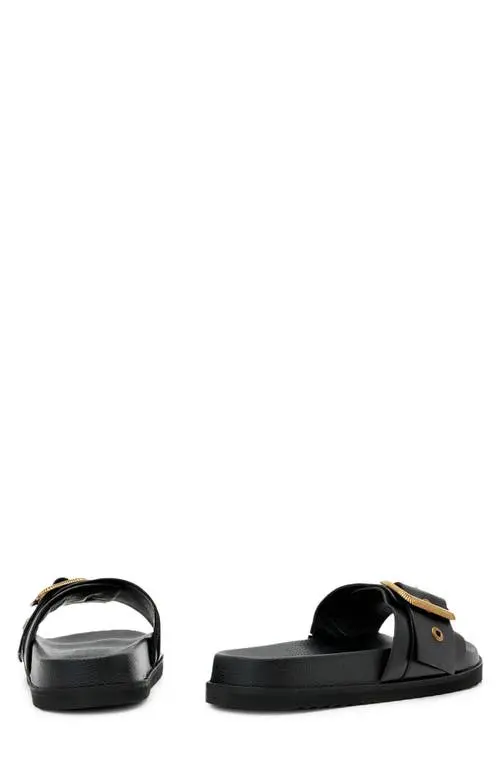ALLSAINTS Ellie Western Slide Sandal - Black