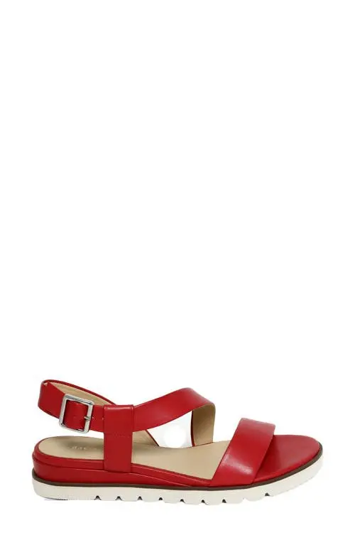 DAVID TATE Ingrid Wedge Sandal - Red
