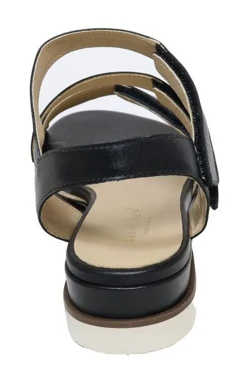 DAVID TATE Theo Ankle Strap Sandal - Black