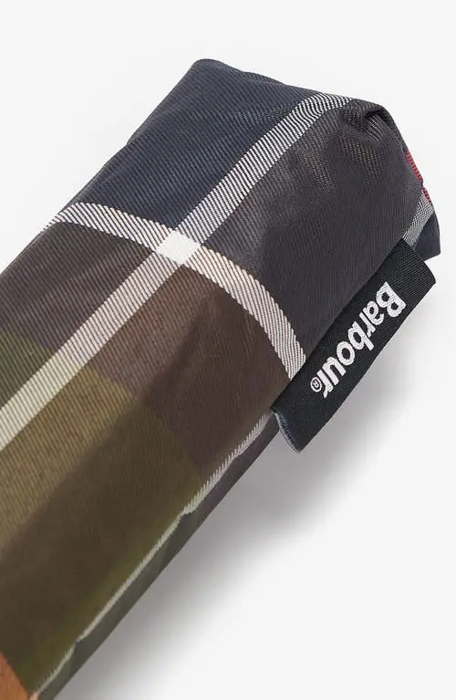 Barbour Portree Plaid Umbrella