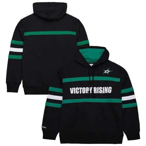 Mitchell & Ness Dallas Stars Head Coach Pullover Hoodie