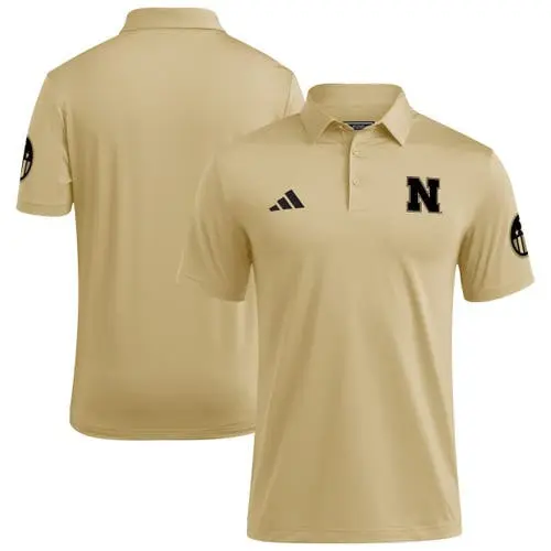 Adidas Nebraska Huskers Salute To Service Ultimate365 Solid Polo