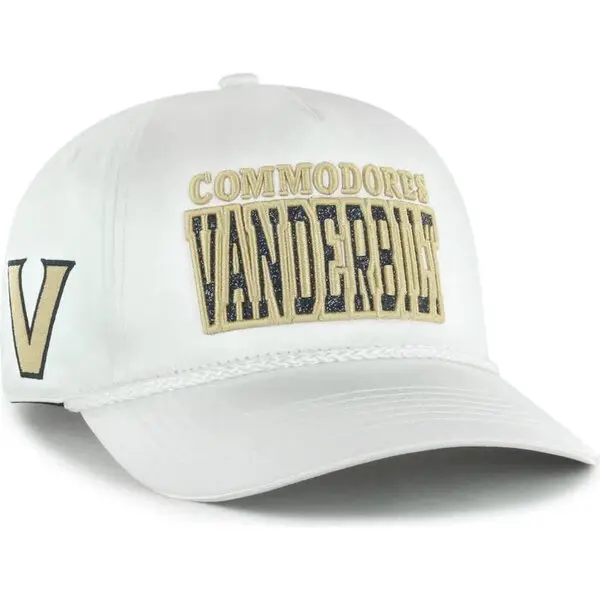 '47 47 Vanderbilt Commodores Outspoken Hitch Baseball Cap - White