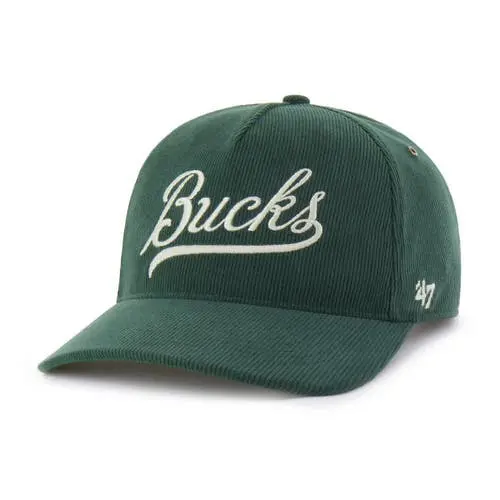 '47 47 Milwaukee Bucks Golden Age Relaxed Corduroy Hitch Adjustable Hat