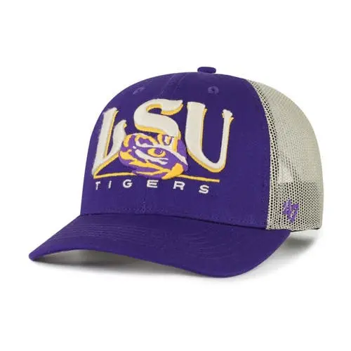 '47 47 Lsu Tigers Arid Adjustable Trucker Hat - Purple