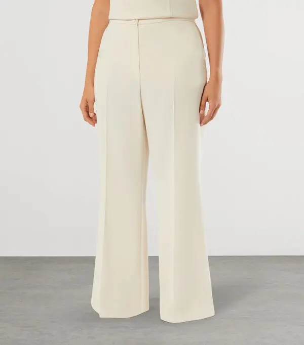 Marina Rinaldi Meconagro Long Wide-leg Trousers