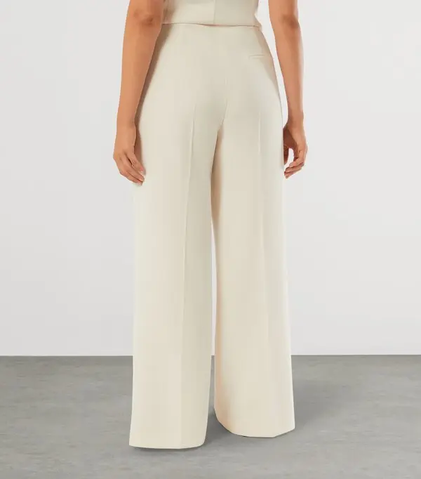 Marina Rinaldi Meconagro Long Wide-leg Trousers