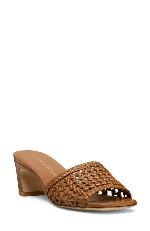 STUART WEITZMAN Marina Slide 50 - Boho Tan