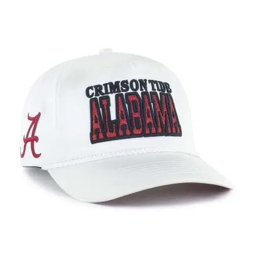 '47 47 Alabama Crimson Tide Outspoken Hitch Adjustable Hat - White
