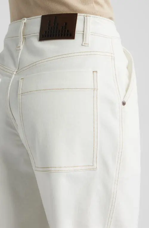 CITY BLUES Relaxed Crop Carpenter Jeans