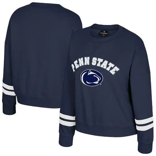 COLOSSEUM Penn State Nittany Lions Embroidered Fleece Sweatshirt - Navy