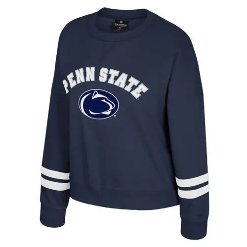 COLOSSEUM Penn State Nittany Lions Embroidered Fleece Sweatshirt - Navy