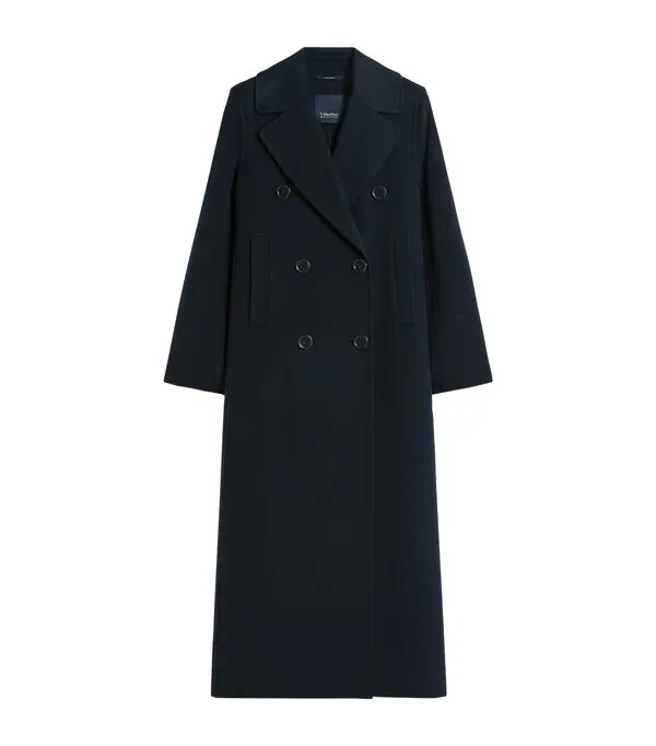 Max Mara Virgin Wool Double-breasted Coat
