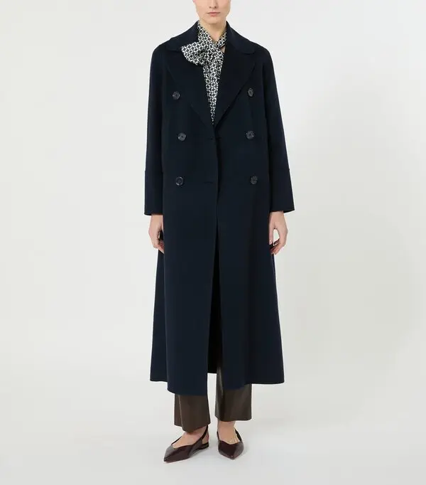 Max Mara Virgin Wool Double-breasted Coat