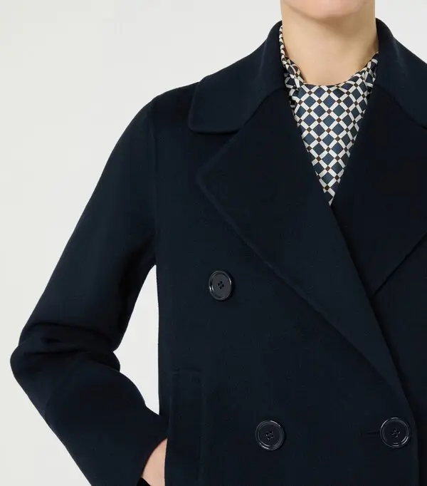 Max Mara Virgin Wool Double-breasted Coat