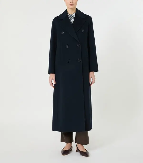 Max Mara Virgin Wool Double-breasted Coat