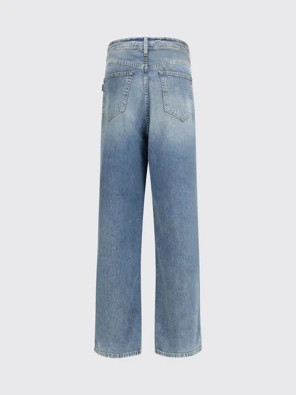 HAIKURE Bleached Denim 5-pocket Jeans