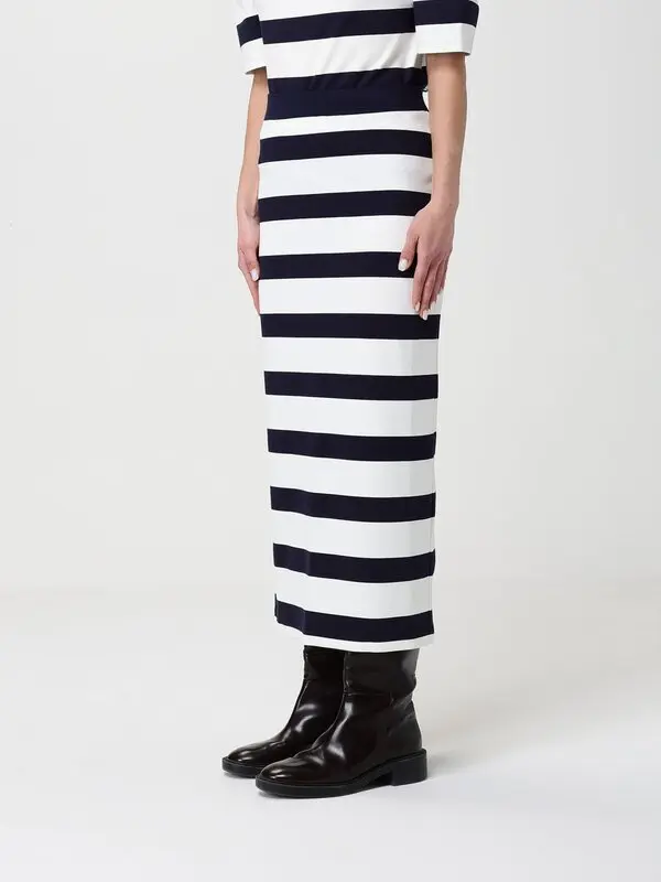 Max Mara Satin Midi Skirt