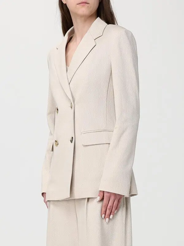 Max Mara Cotton Double-breasted Blazer