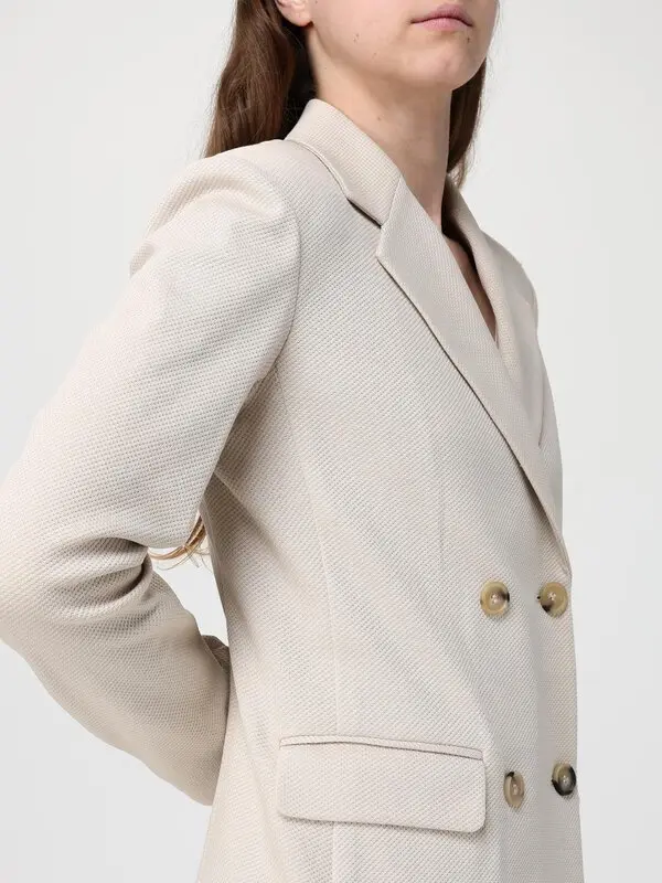 Max Mara Cotton Double-breasted Blazer