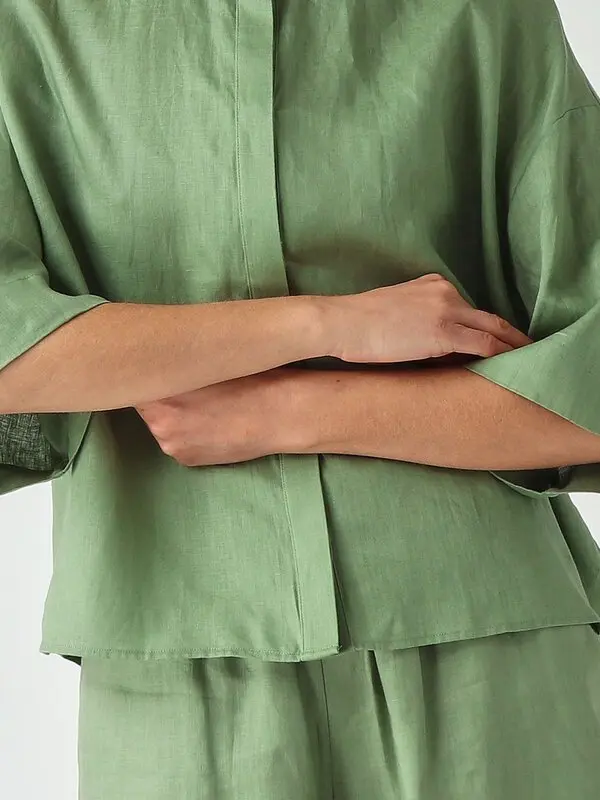 Max Mara Linen Shirt - Sage