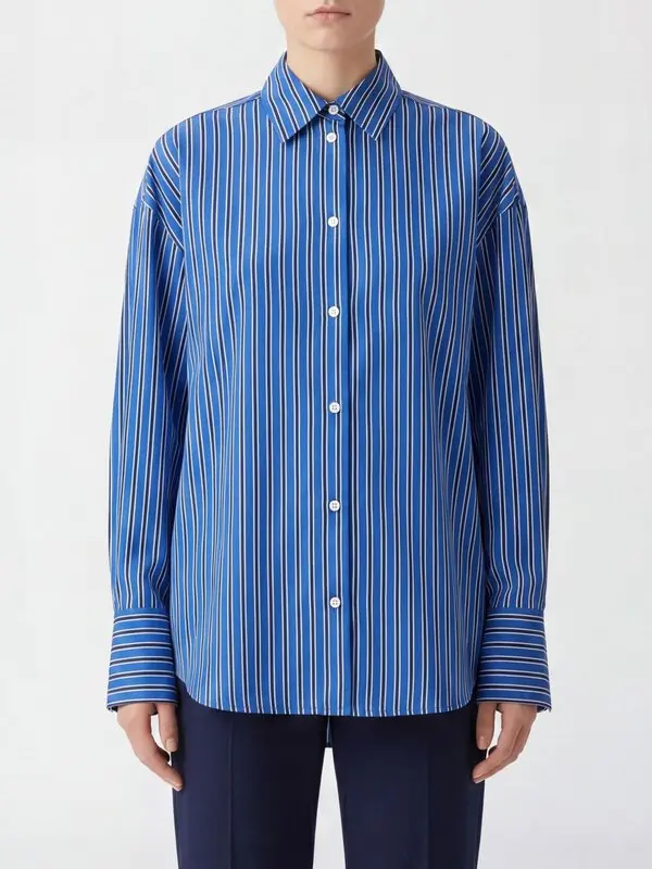 TOTEME Striped Shirt - Blue