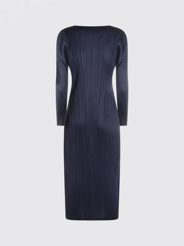 Issey Miyake Midi Dress - Blue