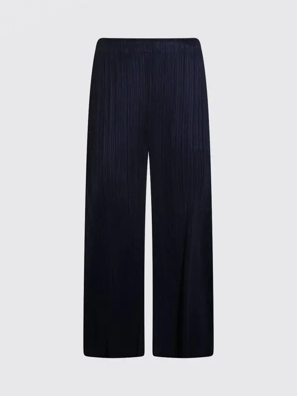 Issey Miyake Pleated Pants - Blue