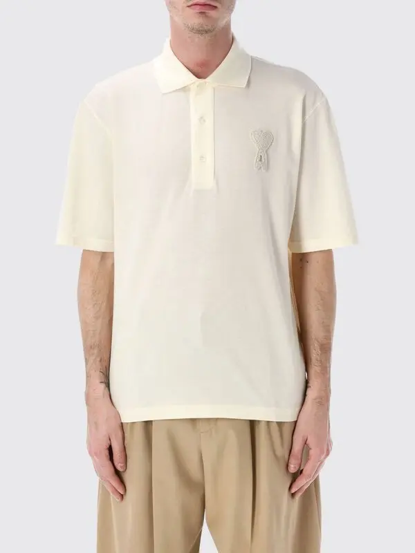 Ami Polo Shirt - White