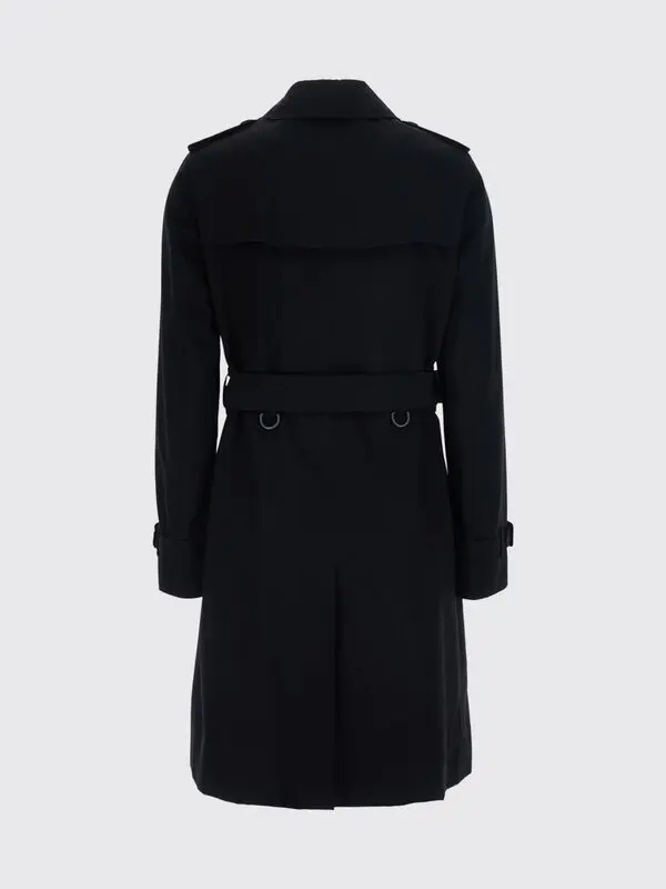 Burberry Cotton Trench Coat - Black