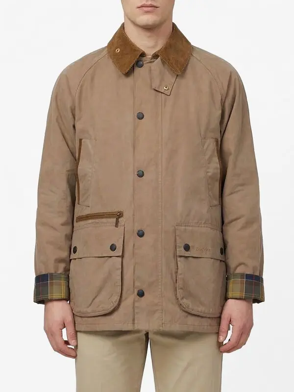 Barbour Bedale Icons Jacket In Cotton Blend - Brown