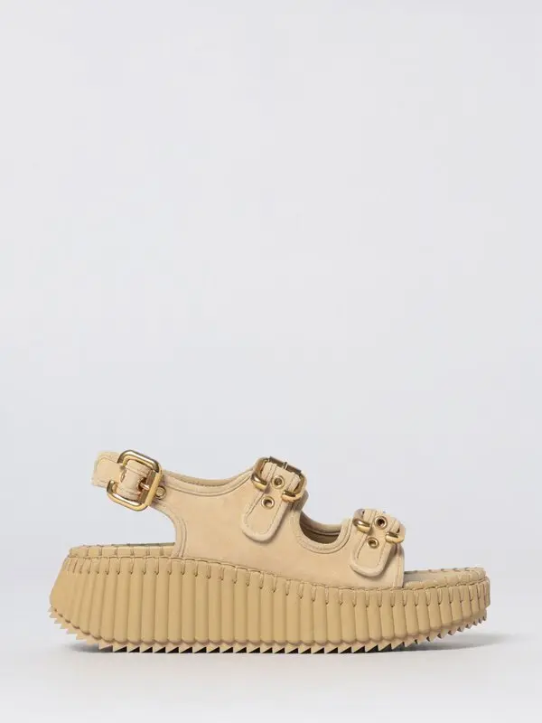 Chloé Heeled Al - Sand