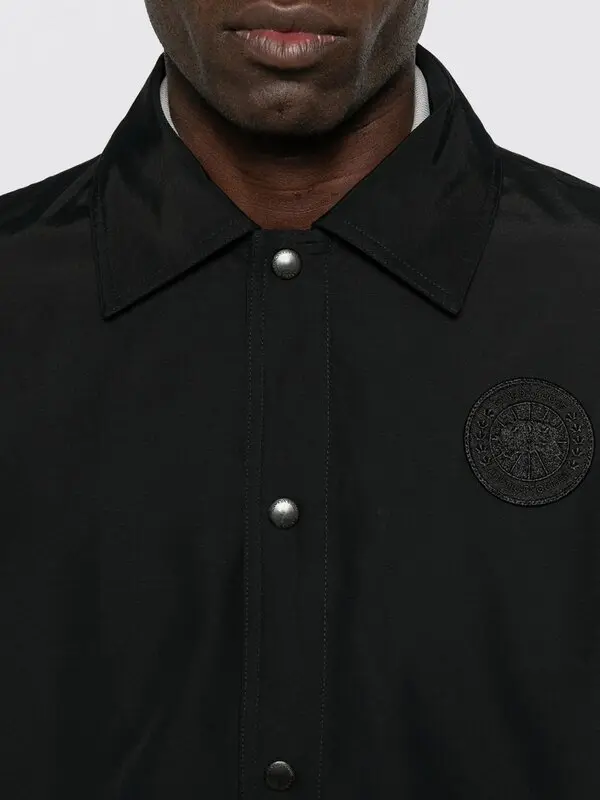 Canada Goose Nylon Shirt Jacket - Black
