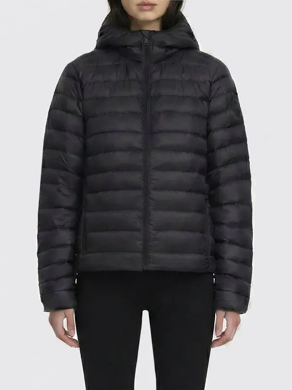 Canada Goose Hooded Down Puffer Jacket - Black