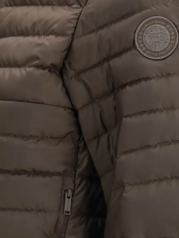 Canada Goose Hooded Down Puffer Jacket - Earth