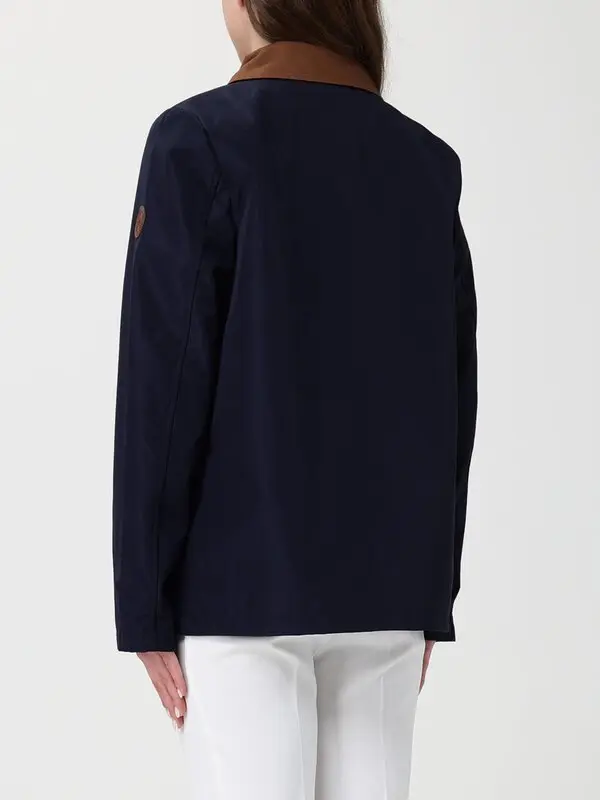 Ralph Lauren Short Jacket With Classic Collar - Blue