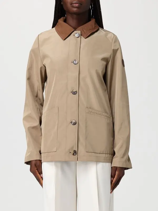 Ralph Lauren Short Jacket With Classic Collar - Brown