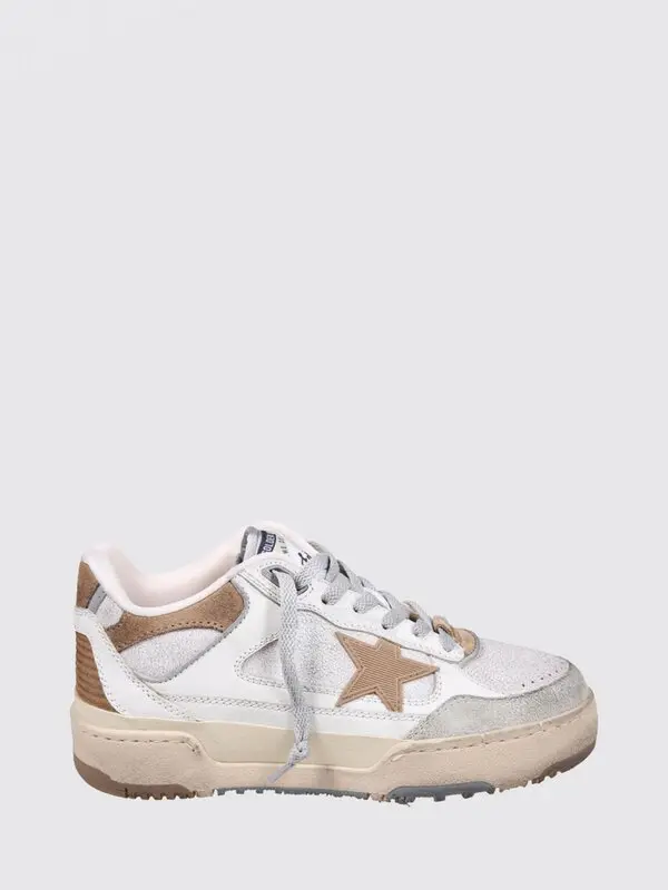 GOLDEN GOOSE Forty2 Low Top Sneakers In Mixed Leather