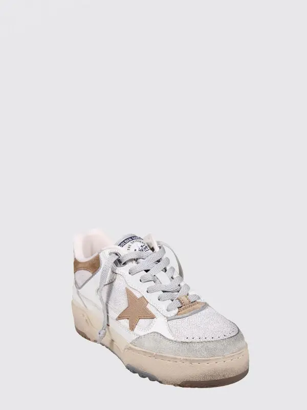 GOLDEN GOOSE Forty2 Low Top Sneakers In Mixed Leather